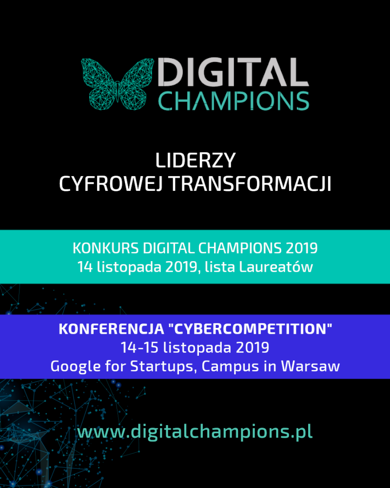 Laureaci konkursu Digital Champions w 2019 roku - ITwiz