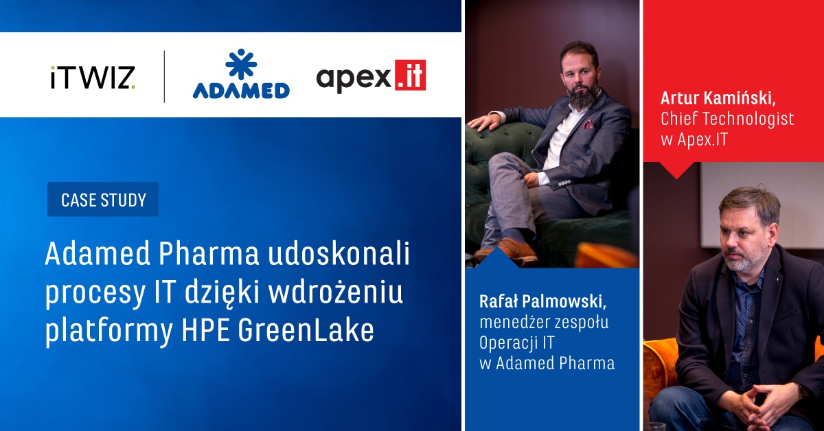 Adamed Pharma udoskonali procesy IT dzięki wdrożeniu platformy HPE ...