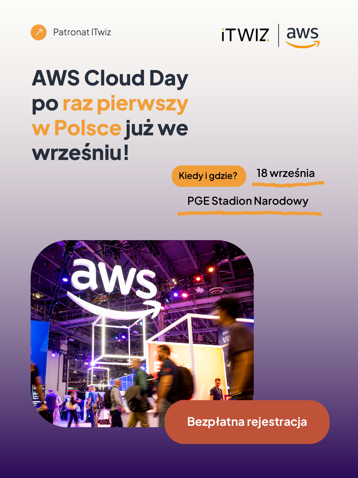 AWS Cloud Day po raz pierwszy w Polsce już we wrześniu - ITwiz